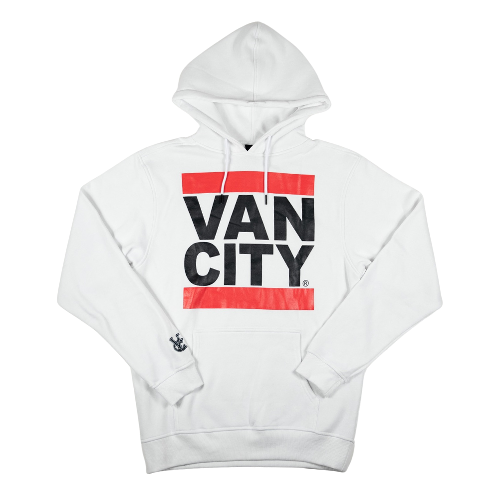 VO adult UnDMC hood - White/Red – Dipt® Kicks